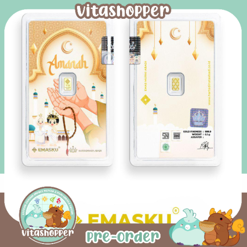 Jual Logam Mulia Emasku Amanah By Hartadinata Abadi - 0,1 gram | Shopee ...