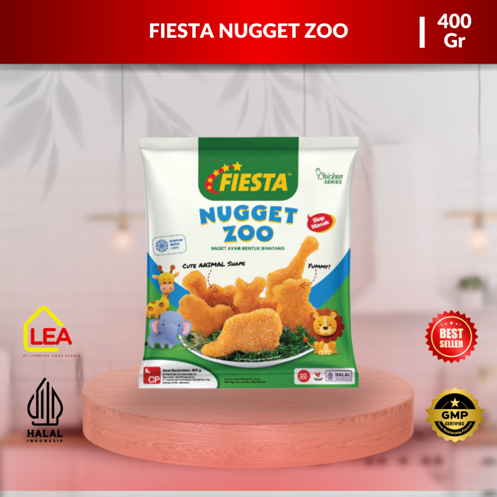 Jual Fiesta Nugget Zoo I Naget Ayam Bentuk Binatang 400 Gr | Shopee ...