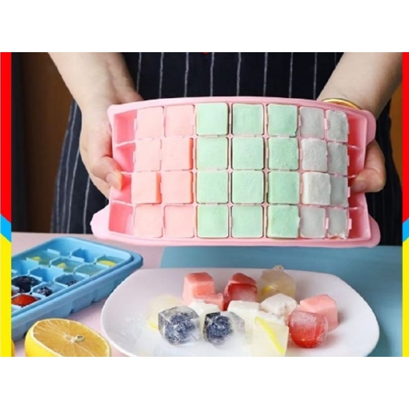 Jual Cetakan Es Batu Kristal Cetakan Es Batu Kotak Kubus Cetakan Es Ada ...