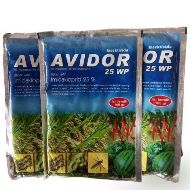 Jual Insektisida AVIDOR 25 WP obat hama wereng kutu daun trips | Shopee ...