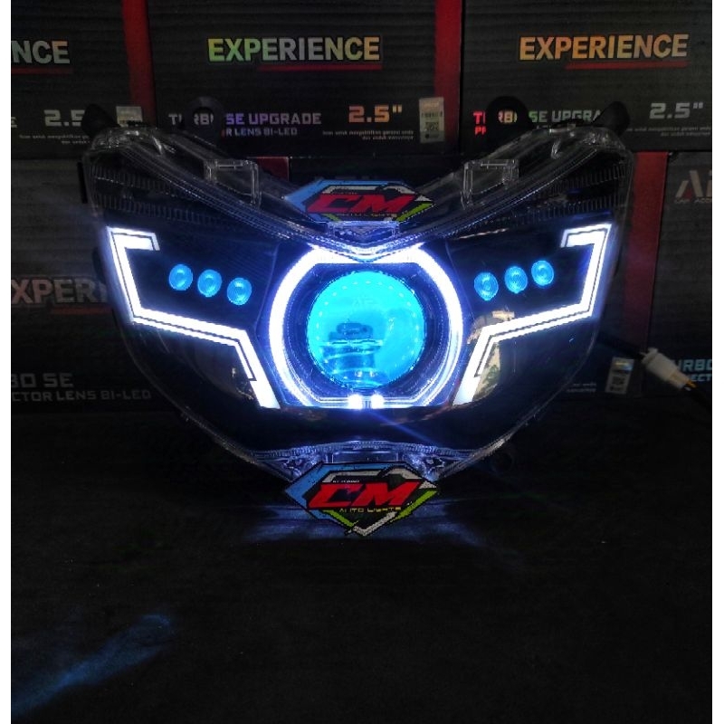 Jual HEADLAMP SET SINGLE BILED LAZY NMAX OLD | Shopee Indonesia