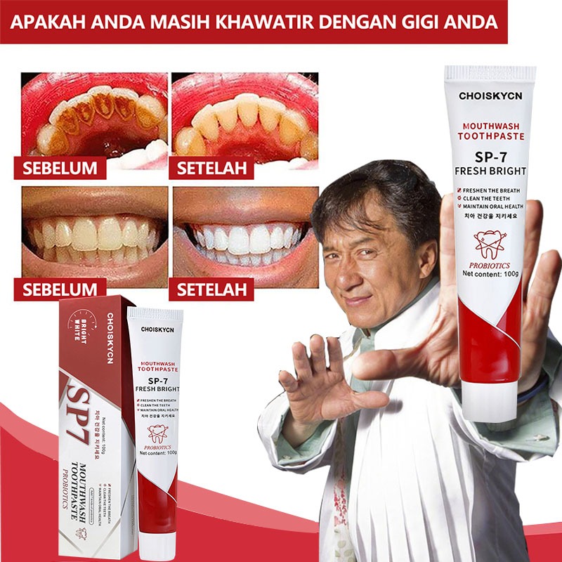 Jual 3 Pcs【CHOISKYCN】 pasta gigi pasta gigi pemutih pemutih pasta gigi ...
