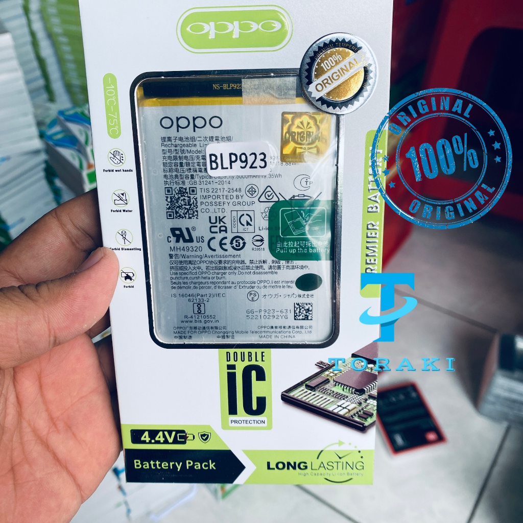 Jual 0ri 100% Baterai Opp- A97 5G / BLP923 Batre Batrai Batery Battery ...