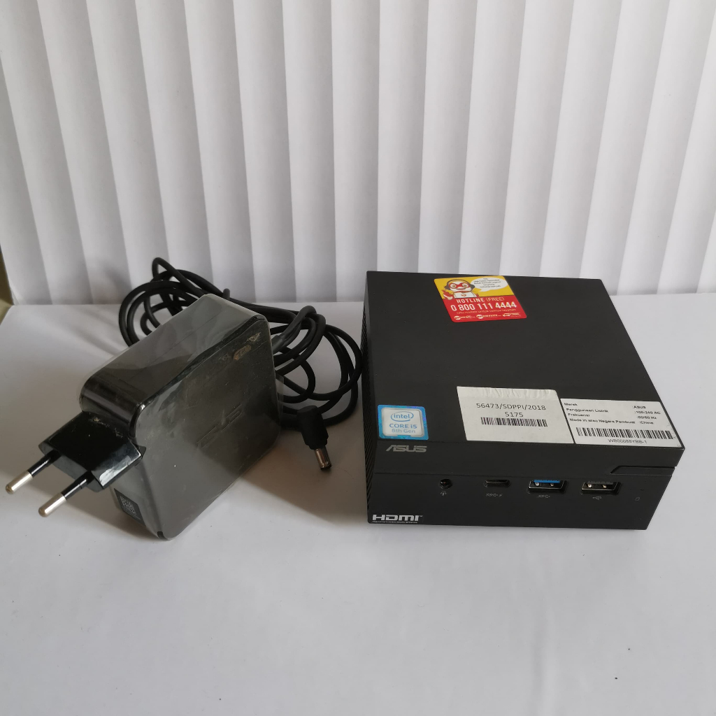 Jual Mini PC / Komputer Office Asus PN60 Core i5 Gen8 RAM 4GB HDD 500GB ...
