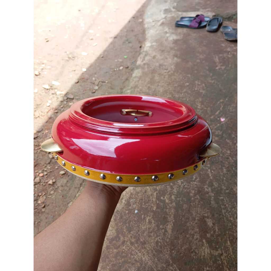 Jual Terbang Rebana Hadroh Banjari ukur 30cm CASTEM warna motif ...