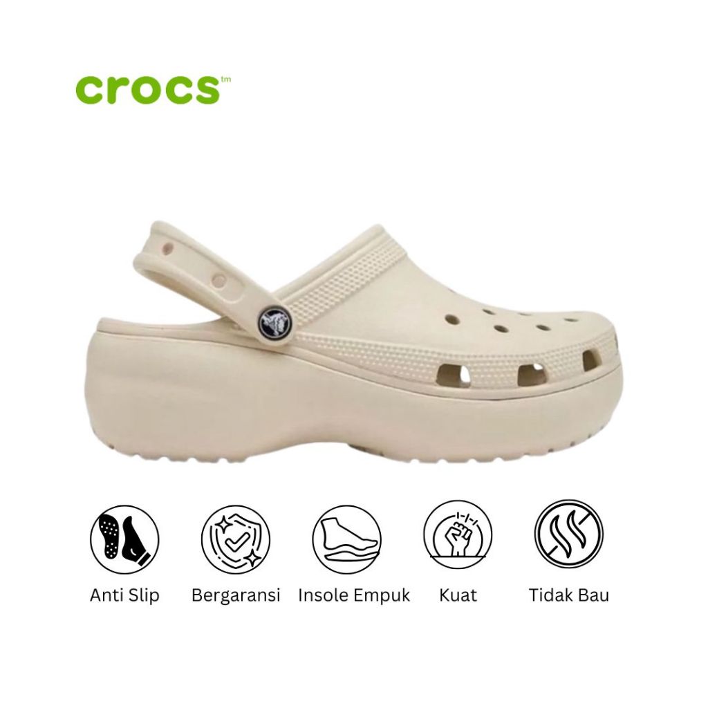 Jual Crocs Platform - Sandal Crocs Wanita Original Classic Platform ...
