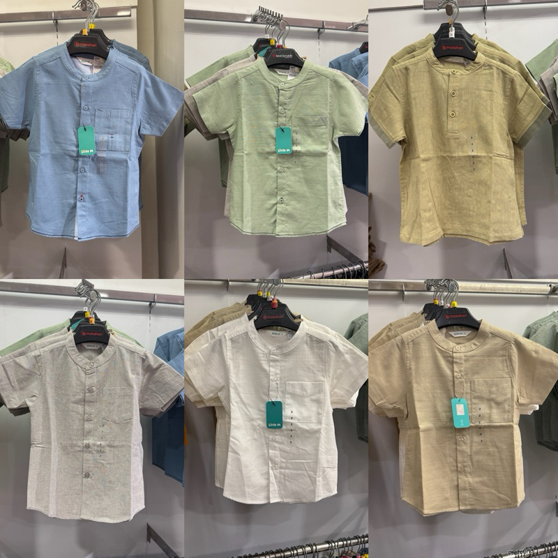 Jual LITTLE M - NEW Kemeja Koko Anak Laki-Laki (2-6 tahun) | Shopee ...
