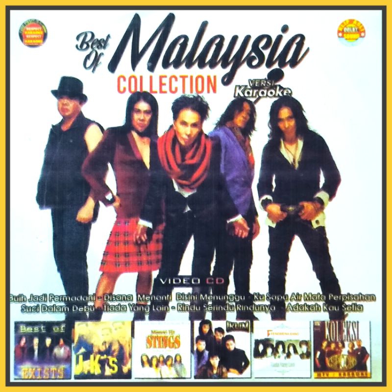 Jual Kaset VCD Musik Bisa Karaoke 11 Lagu Pop Malaysia Campuran Album Pilihan Abadi Sepanjang ...