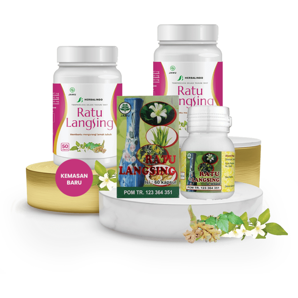 Jual Ratu Langsing isi 60 kapsul Kemasan Baru | Herbal Pelangsing Alami ...