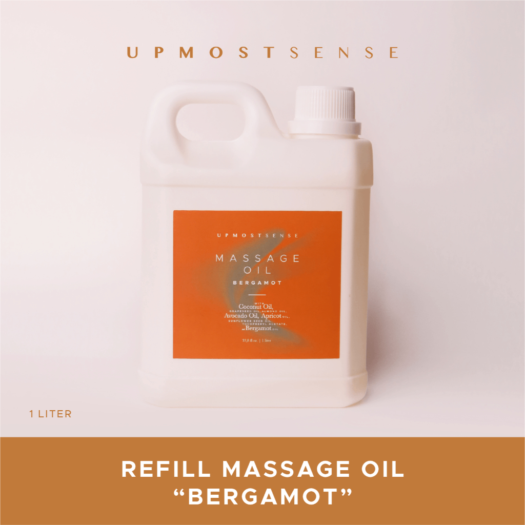 Jual Upmost Sense Massage Oil "Bergamot" / Minyak Pijat Spa / Perawatan Kulit Body Oil Refill 1 ...