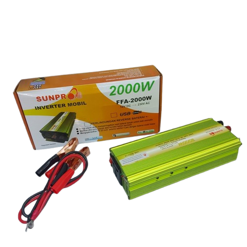 Jual power inverter sunpro 2000W 12v-24v inverter mobil FFA-2000W ...