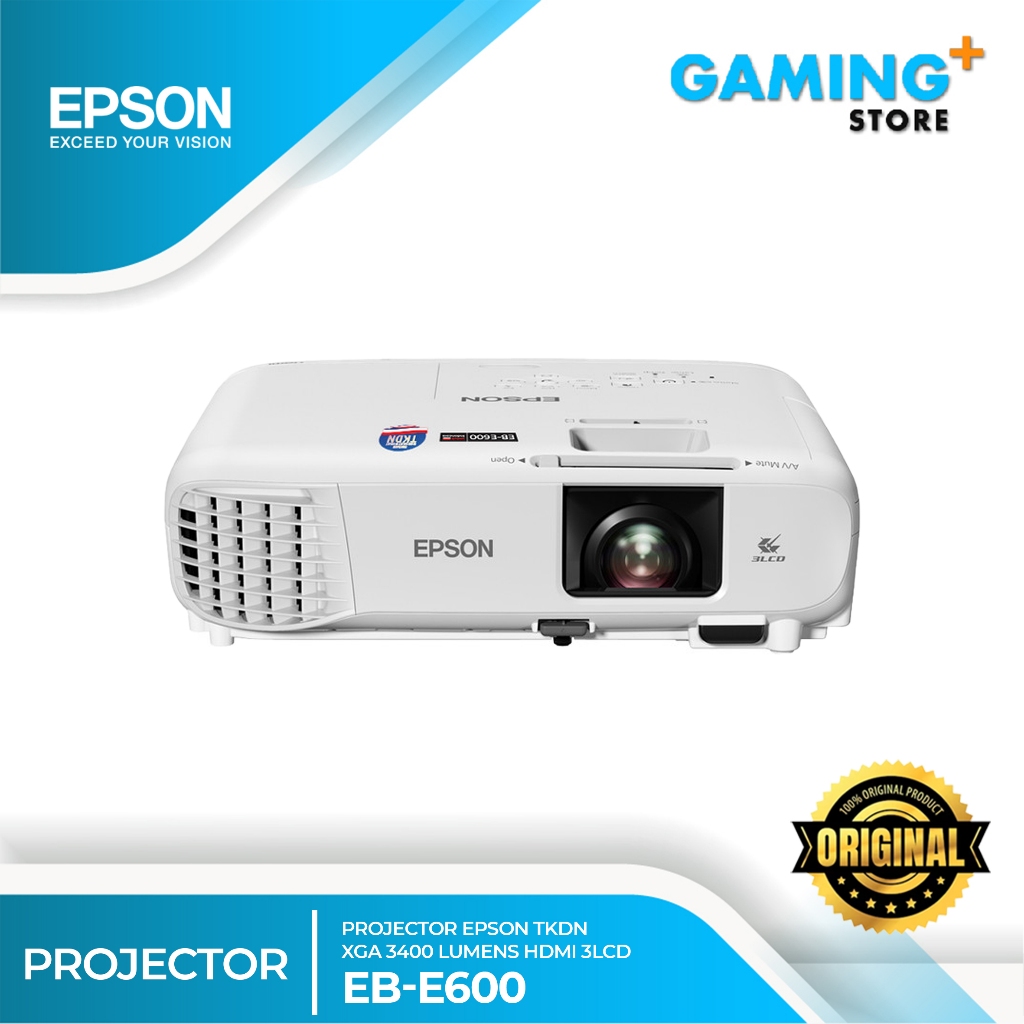 Jual Epson Projector EB-E600 TKDN XGA 3400 Lumens HDMI 3LCD | Shopee ...