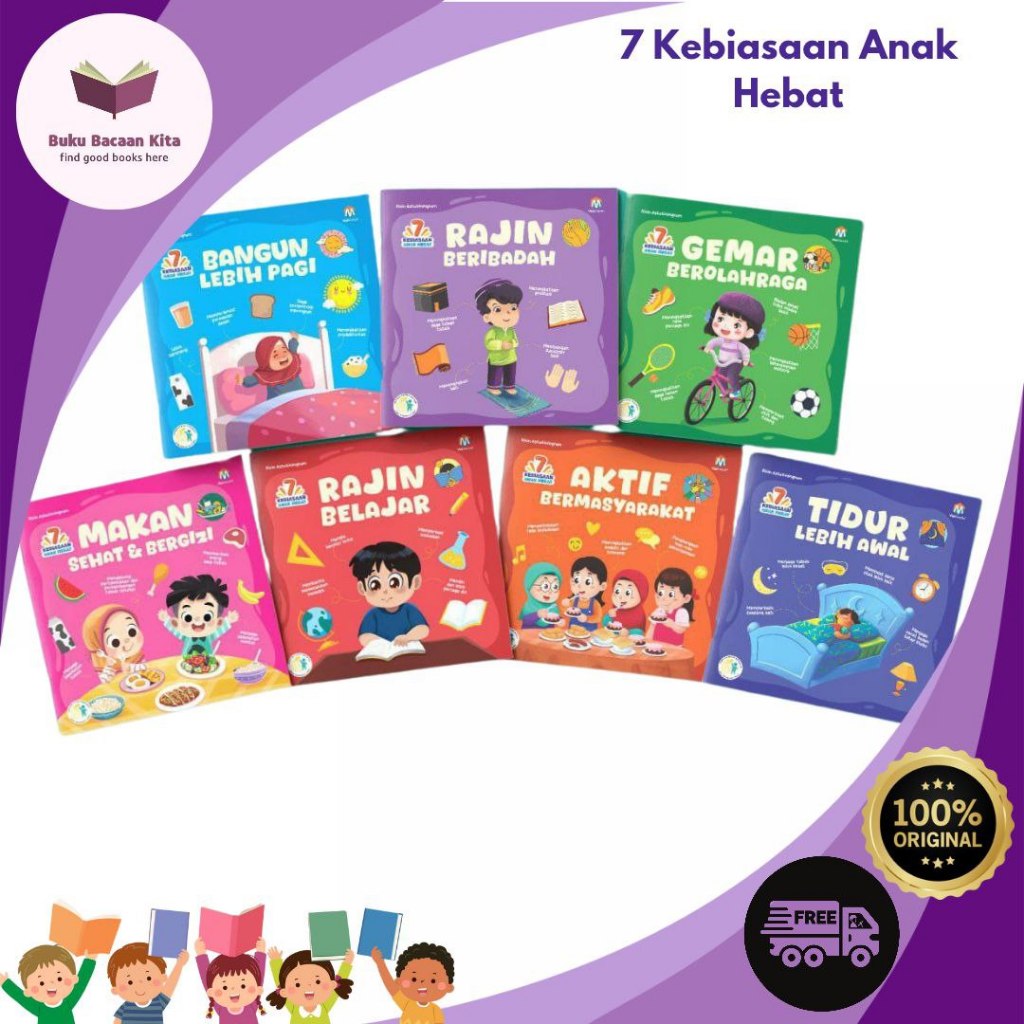 Jual Buku anak: 7 Kebiasaan Anak Hebat | Shopee Indonesia