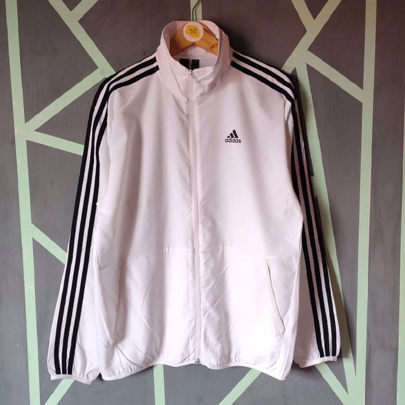 Jual TRACKTOP ADIDAS BALOK PUTIH | Shopee Indonesia