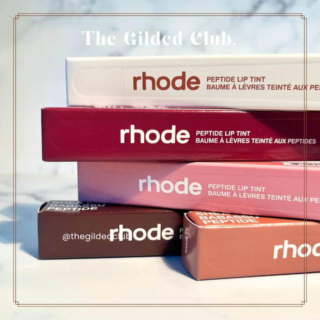Jual [READY] rhode Peptide Lip Tint Ribbon, Espresso, Raspberry Jelly ...