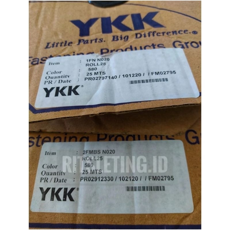 Jual YKK Cosmolon_Prepet_2" (5 CM) @25 Meter | Shopee Indonesia