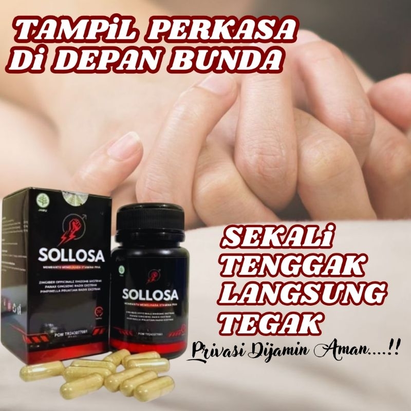 Jual SOLLOSA Obat Herbal Tradisional Nggak cepet Keluar BPOM | Shopee ...