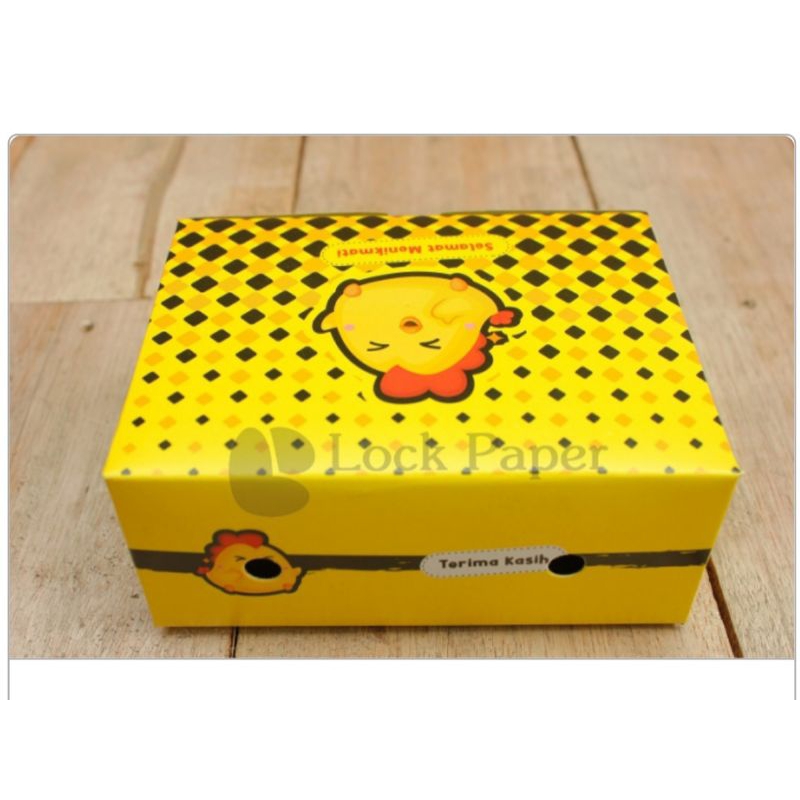 Jual Dus Ayam Goreng Kardus Kentaki Box Fried Chicken 16x12x7cm ...
