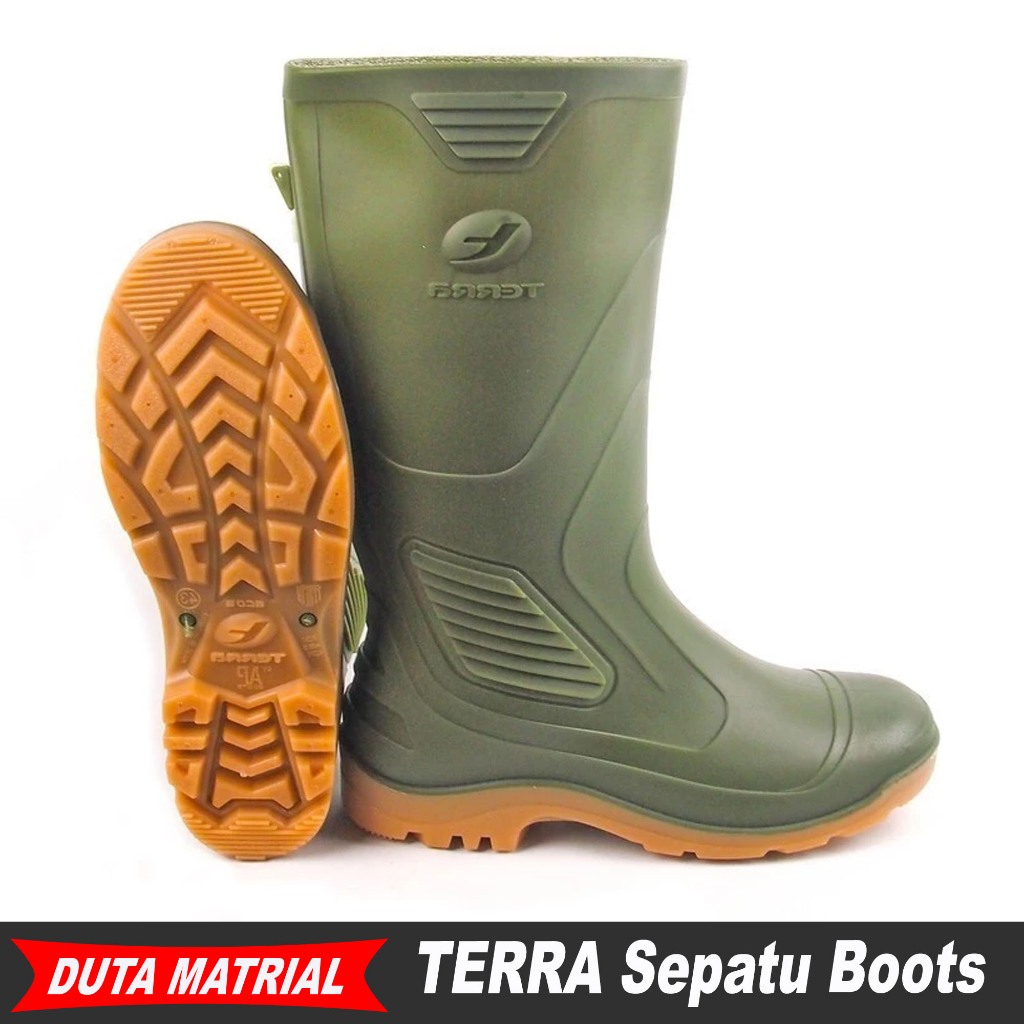 Jual Sepatu Boot AP Tinggi TERRA ECO 3 Hijau AP Boots - Sepatu Boot PVC ...