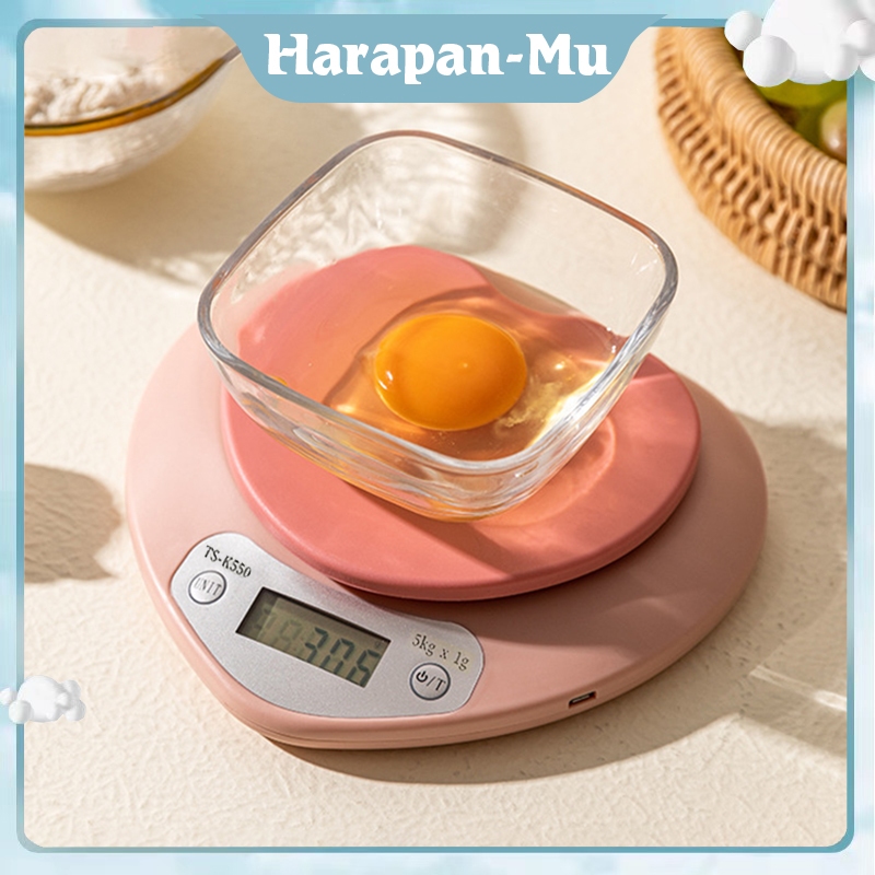 Jual Timbangan Dapur Digital Mini Kitchen Scale Timbangan Kue Digital ...
