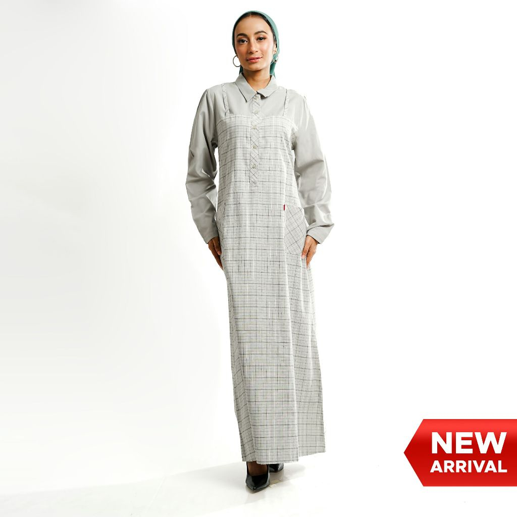 Jual Cressida Gamis Ladies Gray - LLGAL.VB884G | Shopee Indonesia