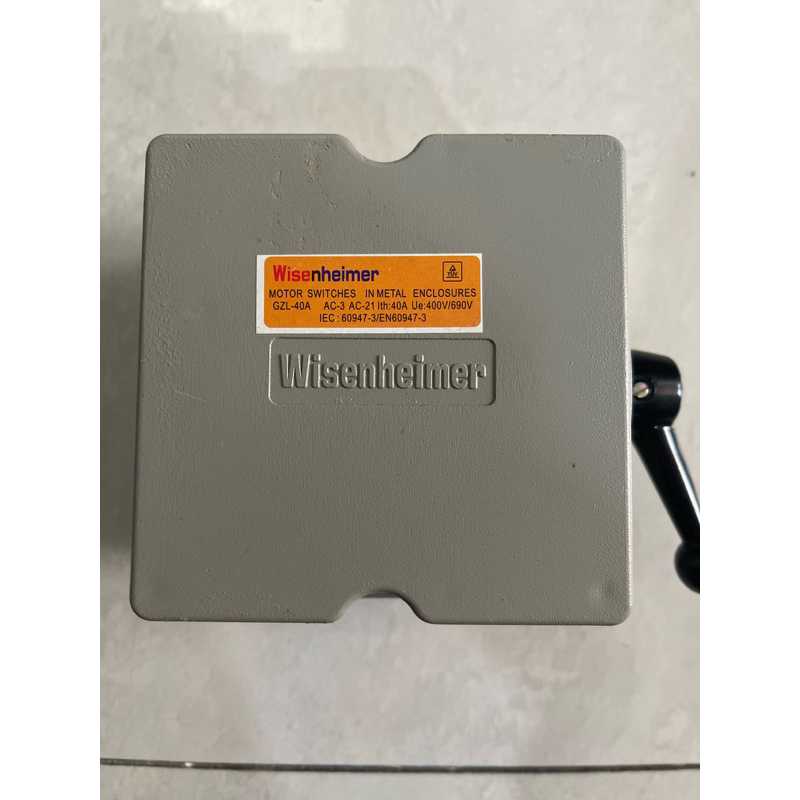 Jual SAKLAR GENSET / OHM / SAKLAR PLN / WISENHEIMER 40 AMPER | Shopee ...