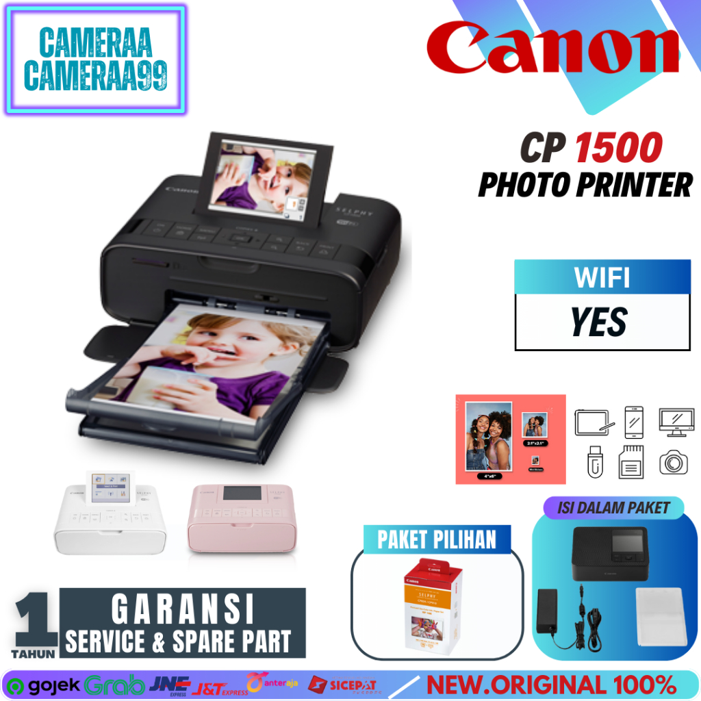 Jual Printer Canon Selphy CP1500 / CP1500 GARANSI RESMI | Shopee Indonesia