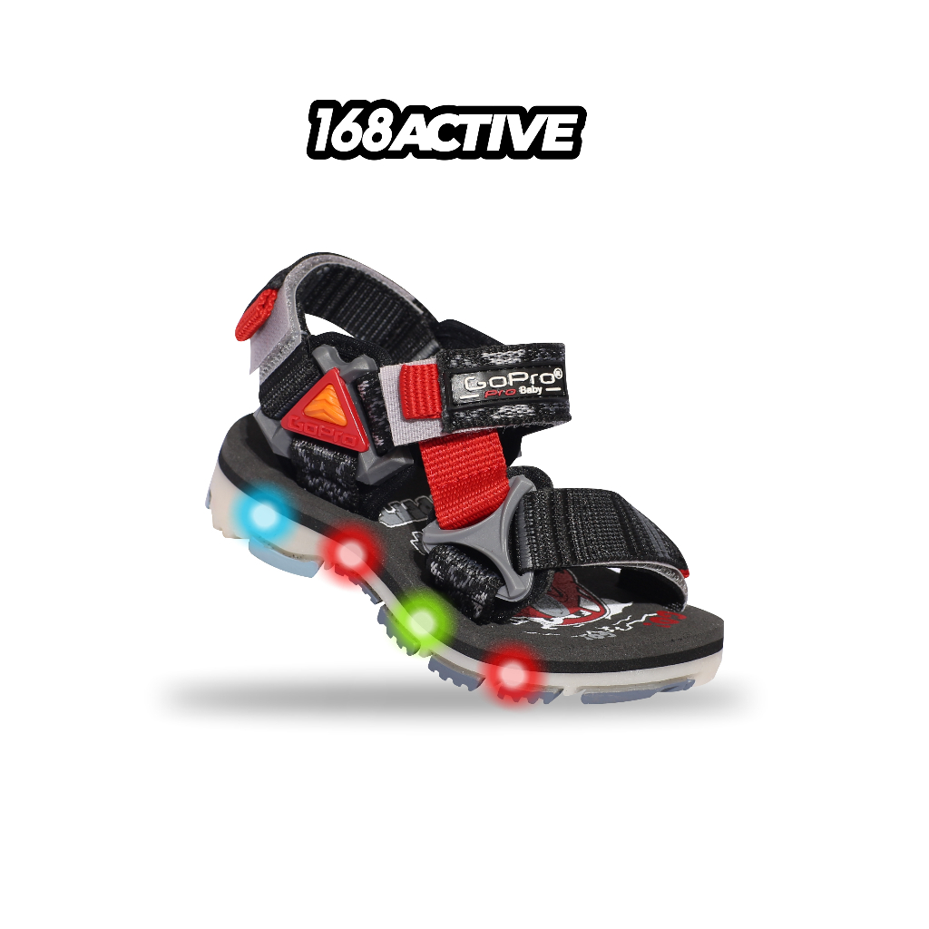 Jual GoPro Adventure GTR LM PW Sandal Gunung Anak Baby Prewalker Lampu ...