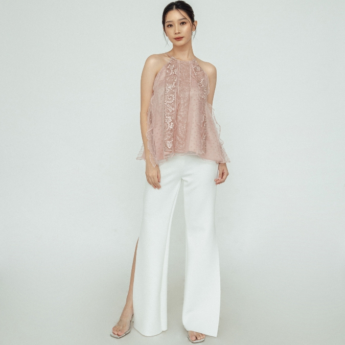 Jual Cara Woman - Fay Pants in White | Shopee Indonesia