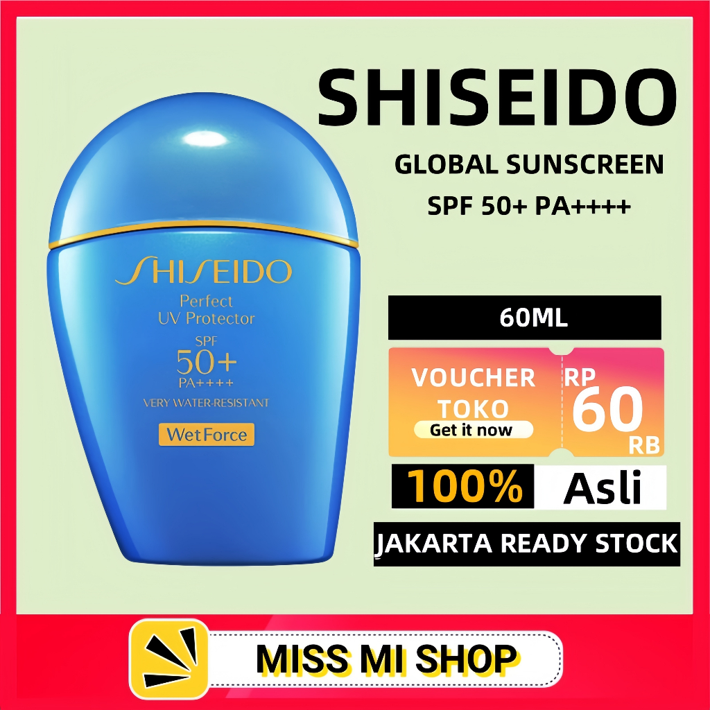 Jual 【100% Original】Shiseido Global Sunscreen Suncare/The Perfect ...