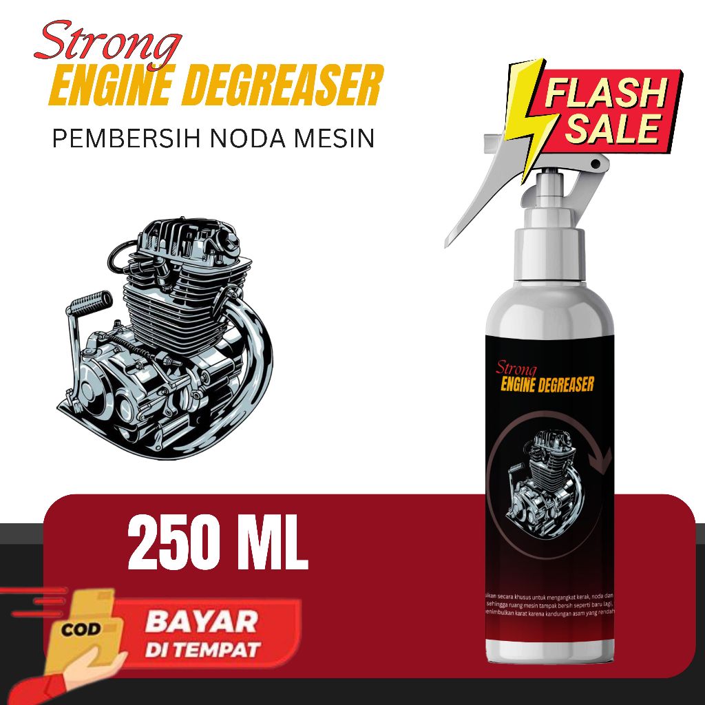 Jual Strong Engine Degreaser Pembersih Noda Mesin Motor Mobil | Shopee ...