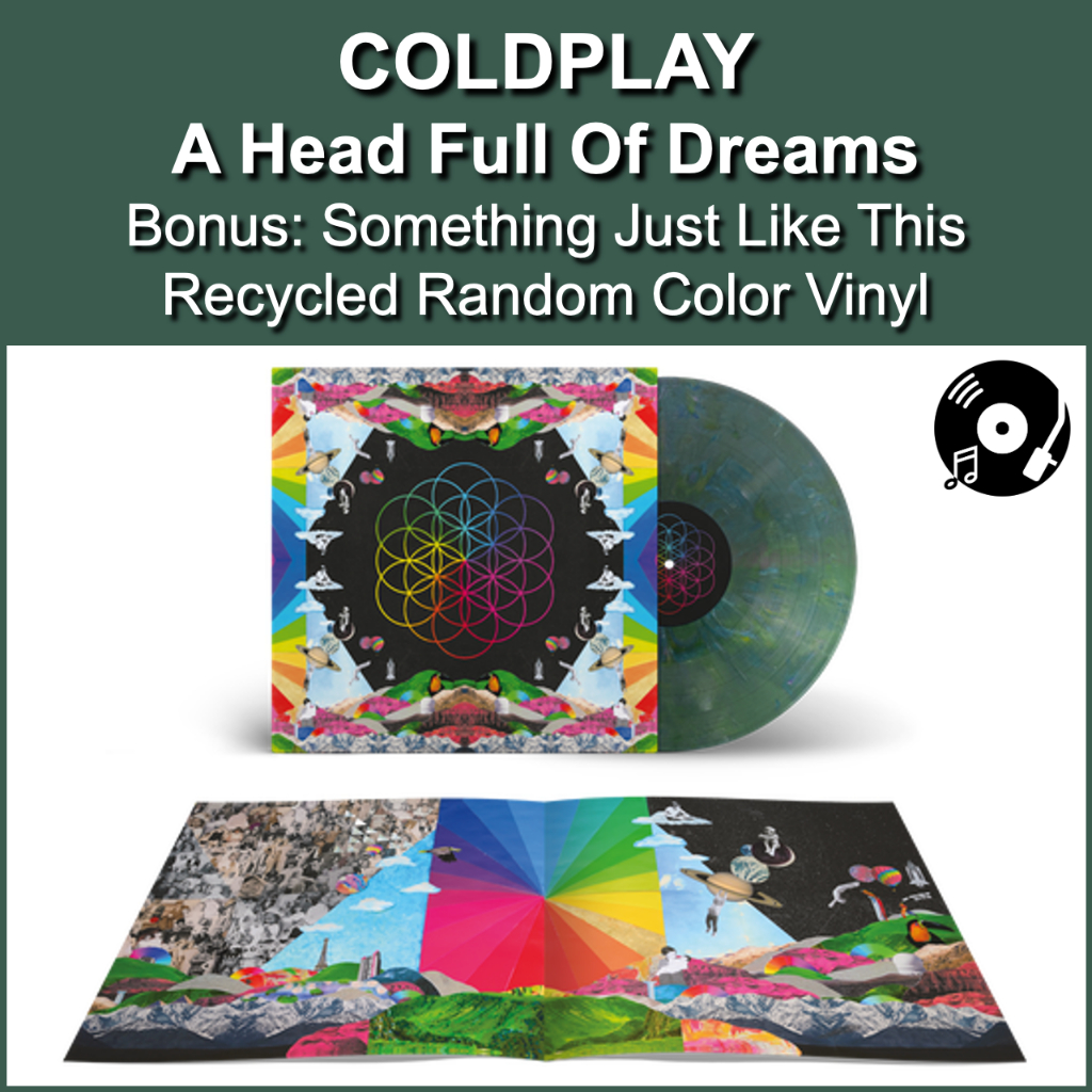 Jual Coldplay - A Head Full Of Dreams - Color LP Vinyl PH | Shopee ...