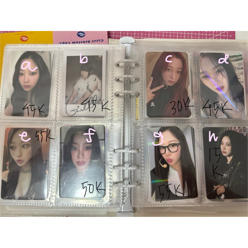 Jual aespa: giselle, ning ning (hotmess; armageddon tc; pob; bdy; girls; anniv; belle magazine ...