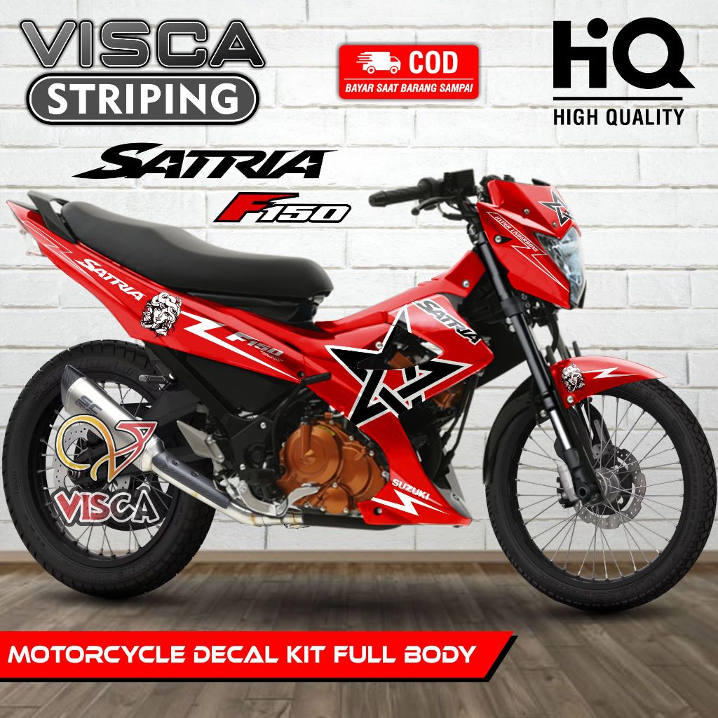 Jual Decal Satria FU Facelift Full Body - Stiker Satria FU Facelift ...