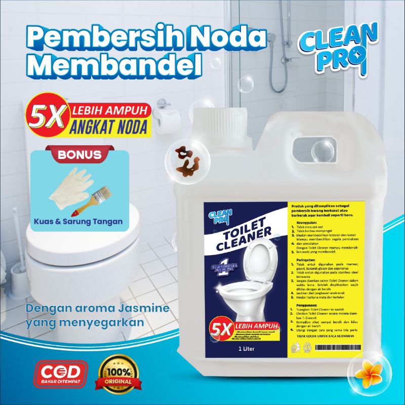 Jual Clean Pro Toilet Cleaner - Pembersih Kerak Noda Lantai Keramik ...