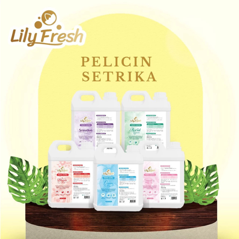 Jual Lily Fresh 3in1 Pewangi Setrika Dan Pelicin Pakaian 1 Liter Wangi ...