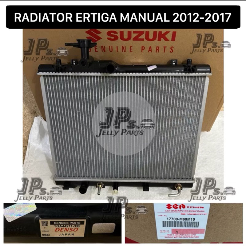Jual RADIATOR ASSY SUZUKI ERTIGA MANUAL 2012-2017 ASLI ORIGINAL DENSO ...