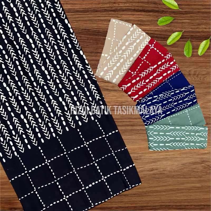 Jual Batik Cap Tasik/Garutan motif panah kotak | Shopee Indonesia