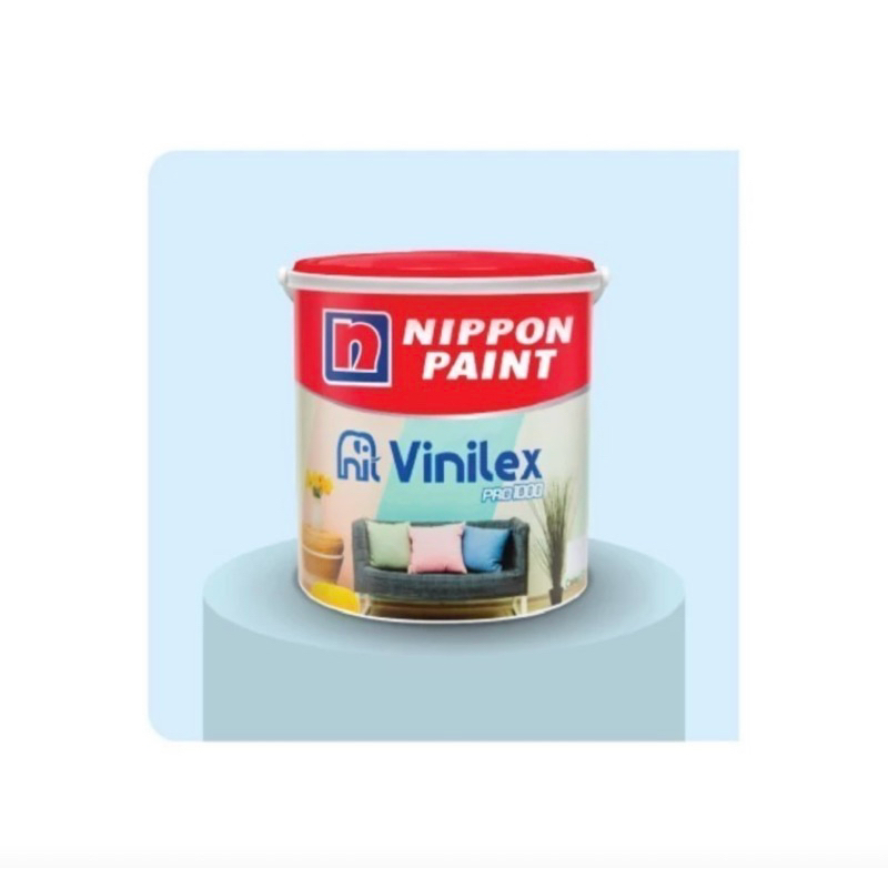 Jual Vinilex Pro 1000 1001 SW White 5 Kg Cat Tembok Interior Nippon ...