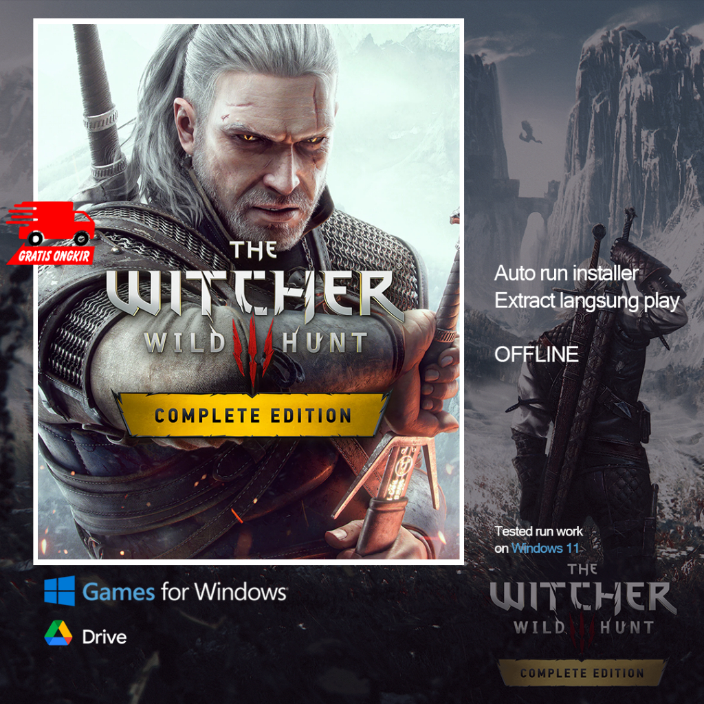 Jual The Witcher 3 Wild Hunt Complete Edition - Game PC Action RPG ...