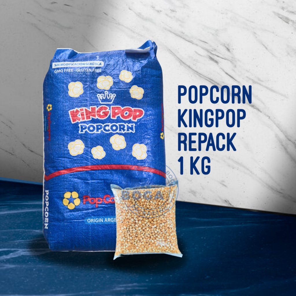 Jual Popcorn KingPop ( 1 Kg ) Repack Jagung King Pop Corn | Shopee ...