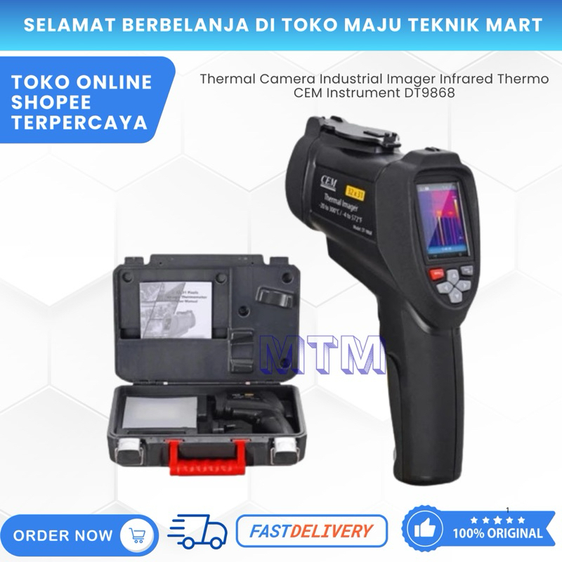 Jual Thermal Camera Industrial Imager Infrared Thermo CEM Instrument ...