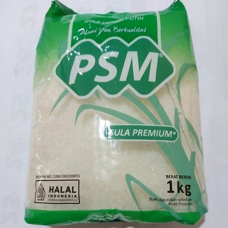 Jual Gula pasir PSM 1 kg berkualitas | Shopee Indonesia