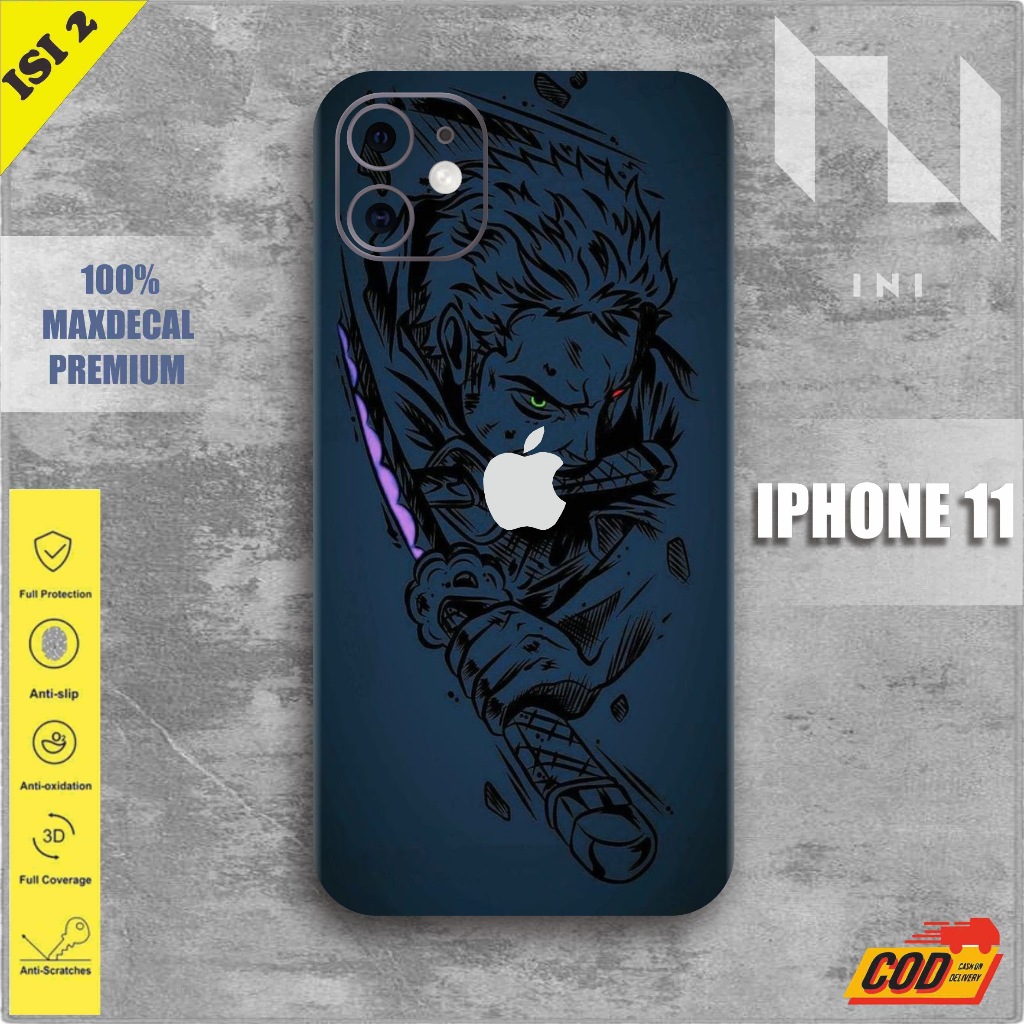Jual -ISI 2- IPHONE 11 Garskin/Skin Protector/Case Skin Fullbody/cut ...