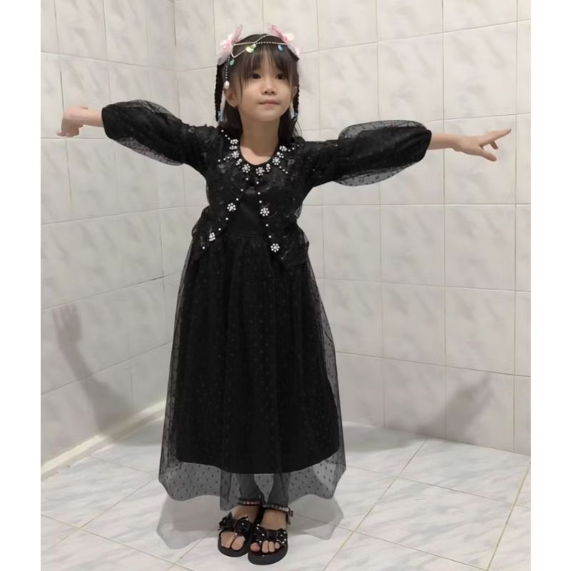 Jual Elina Kid - Baju Gaun Dress Pesta Anak Perempuan Model Rompi ...