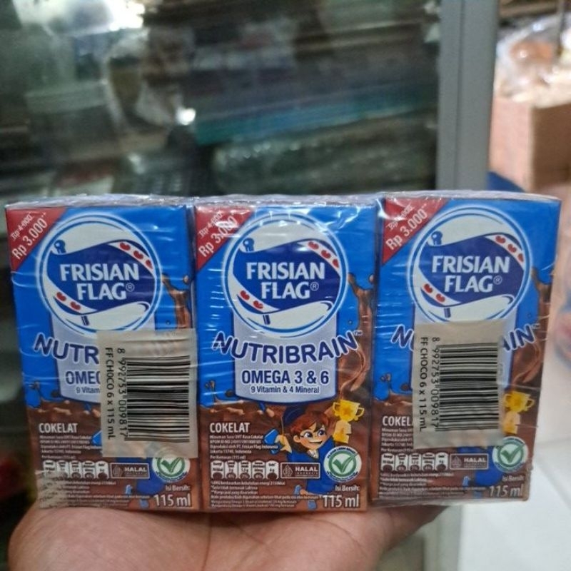 Jual susu kotak frisian flag nutribrain 115ml | Shopee Indonesia