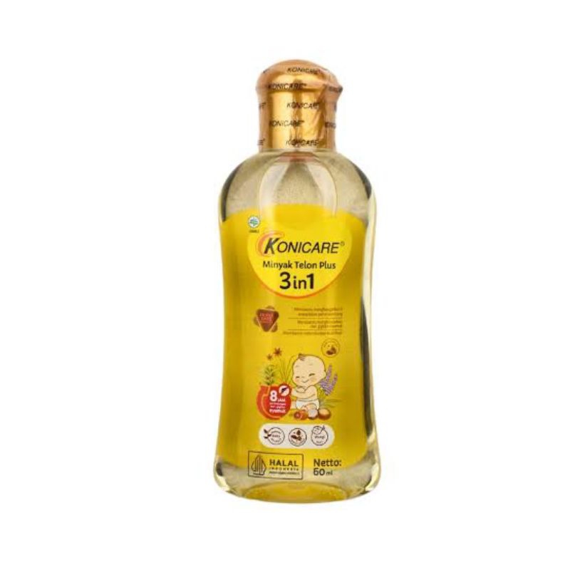 Jual KONICARE MINYAK TELON PLUS 3 IN 1 60ML | Shopee Indonesia