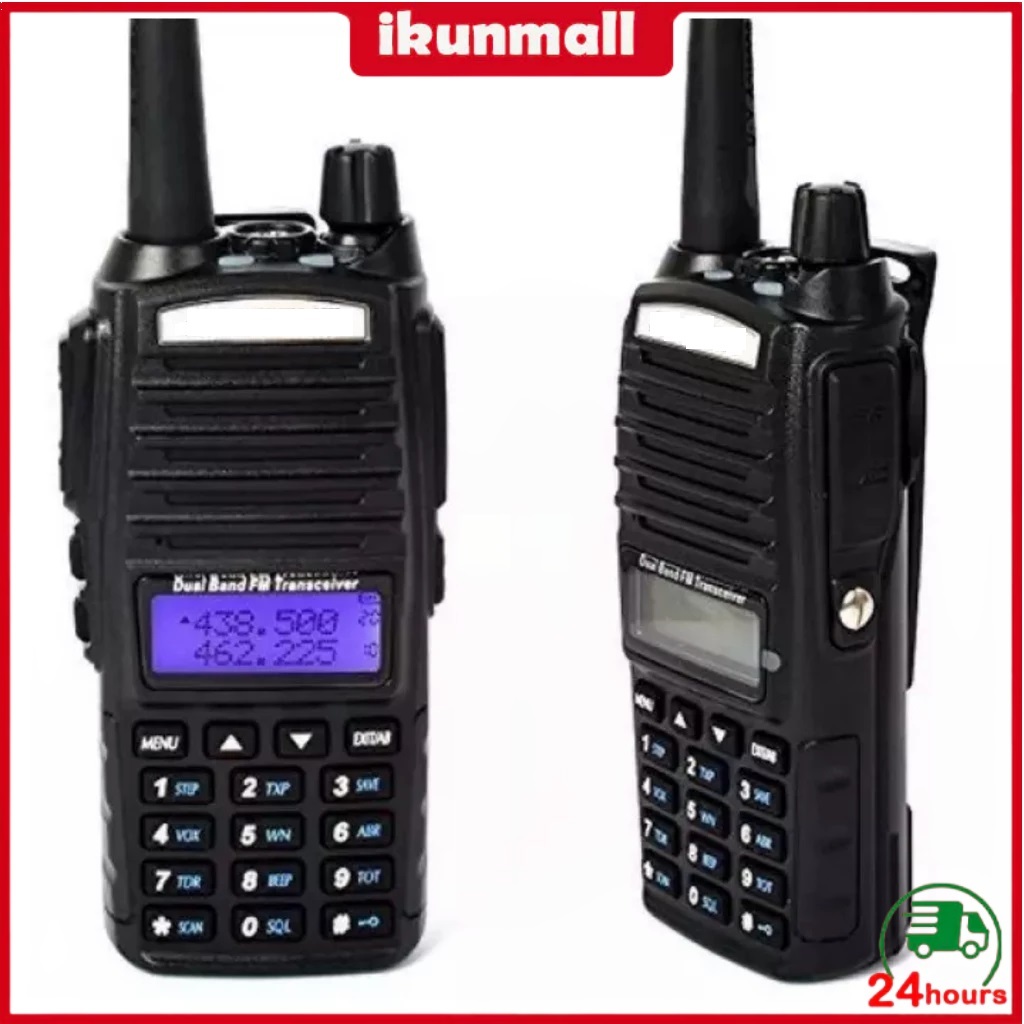 Jual 【Ready Stock COD】 Original HT Walkie Talkie UV-82 Portable Walky ...