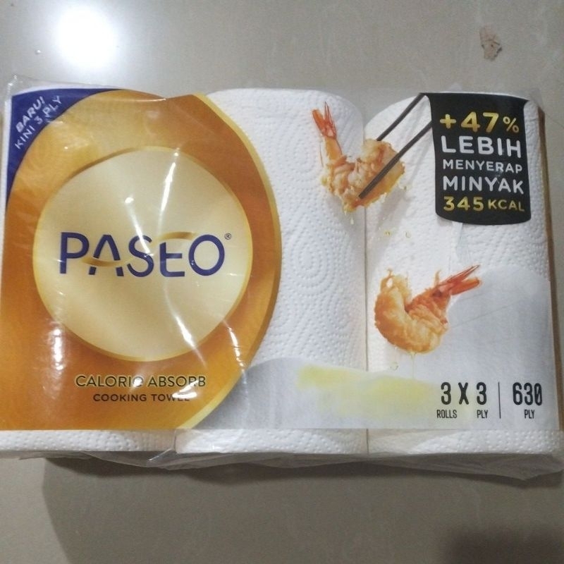 Jual Tisu dapur Paseo cooking Towel calorie absorb oil, Tisu Masak Tisu ...