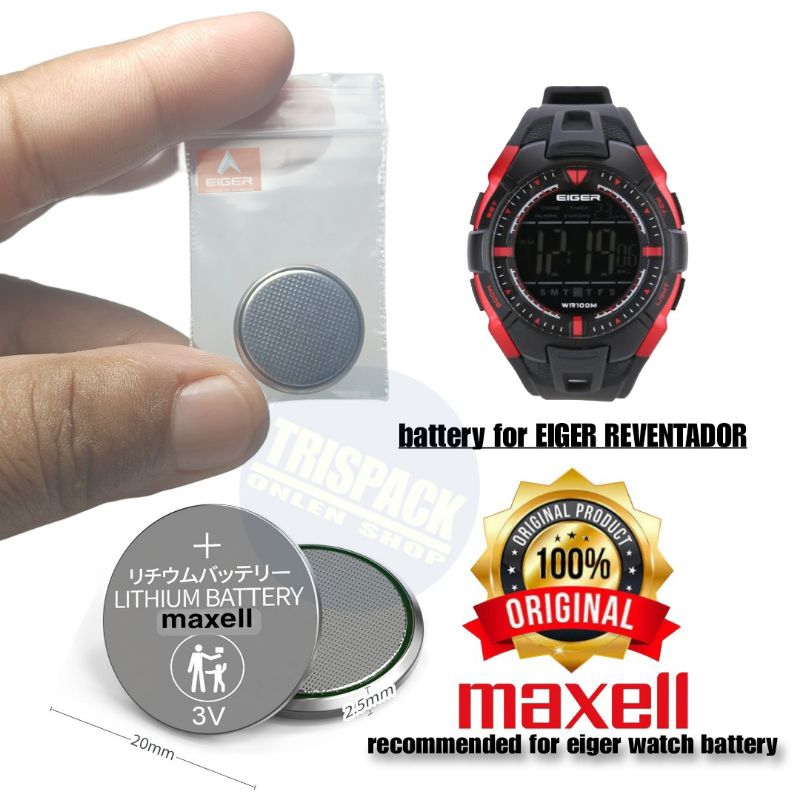 Jual BATERAI JAM TANGAN EGER REVENTADOR ASLI BATTERY PENGGANTI | Shopee ...